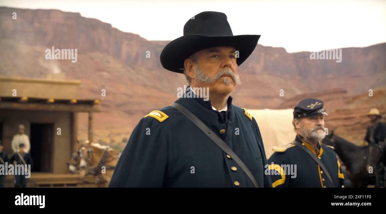 Utah, USA. Danny Huston in Horizon: An American Saga (©Warner Brothers ...