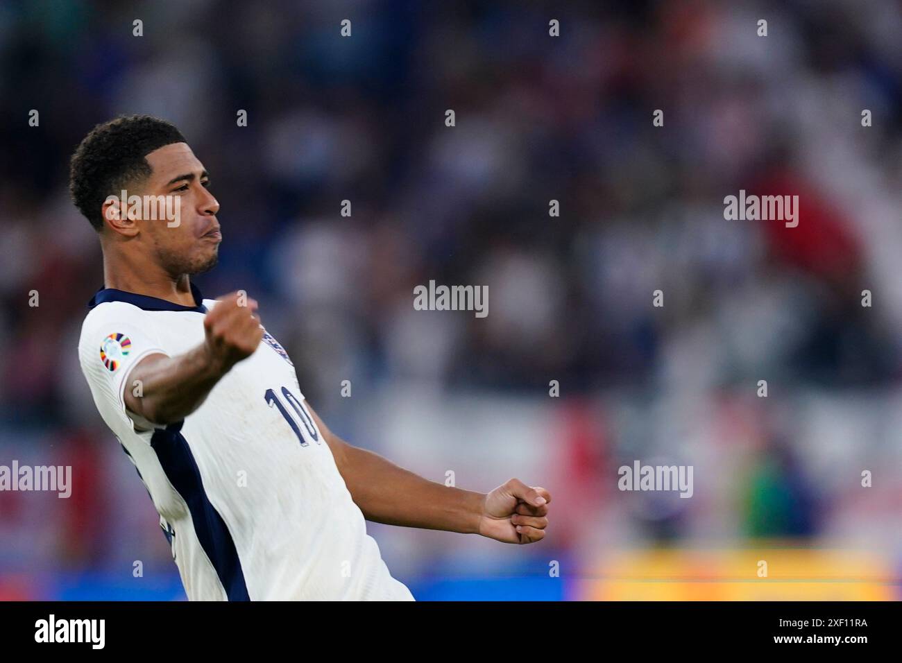 Gelsenkirchen, Germany. 30th June, 2024. Jude Bellingham of England ...