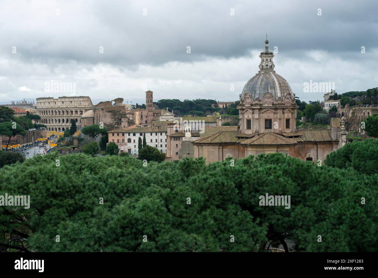 Rainy day rome hi-res stock photography and images - Alamy