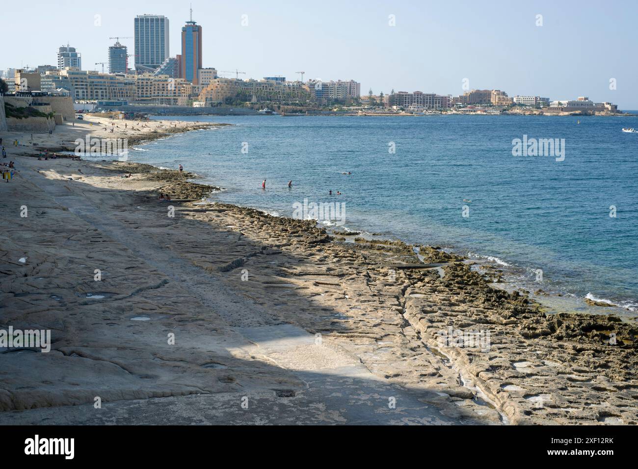 Sliema beach hi-res stock photography and images - Alamy