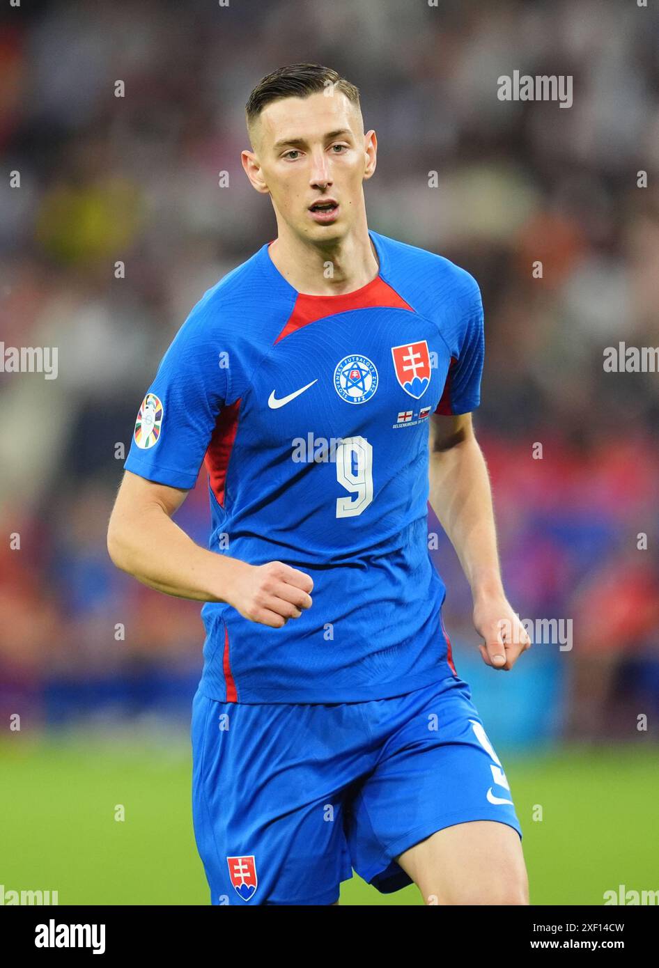 Slovakia's Robert Bozenik during the UEFA Euro 2024, round of 16 match ...
