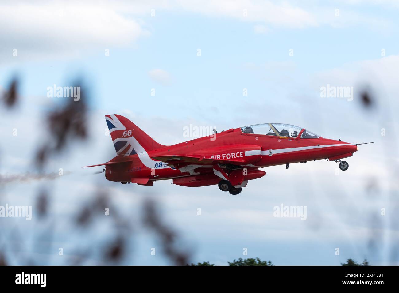 Royal Air Force Red Arrows display team using London Southend Airport ...