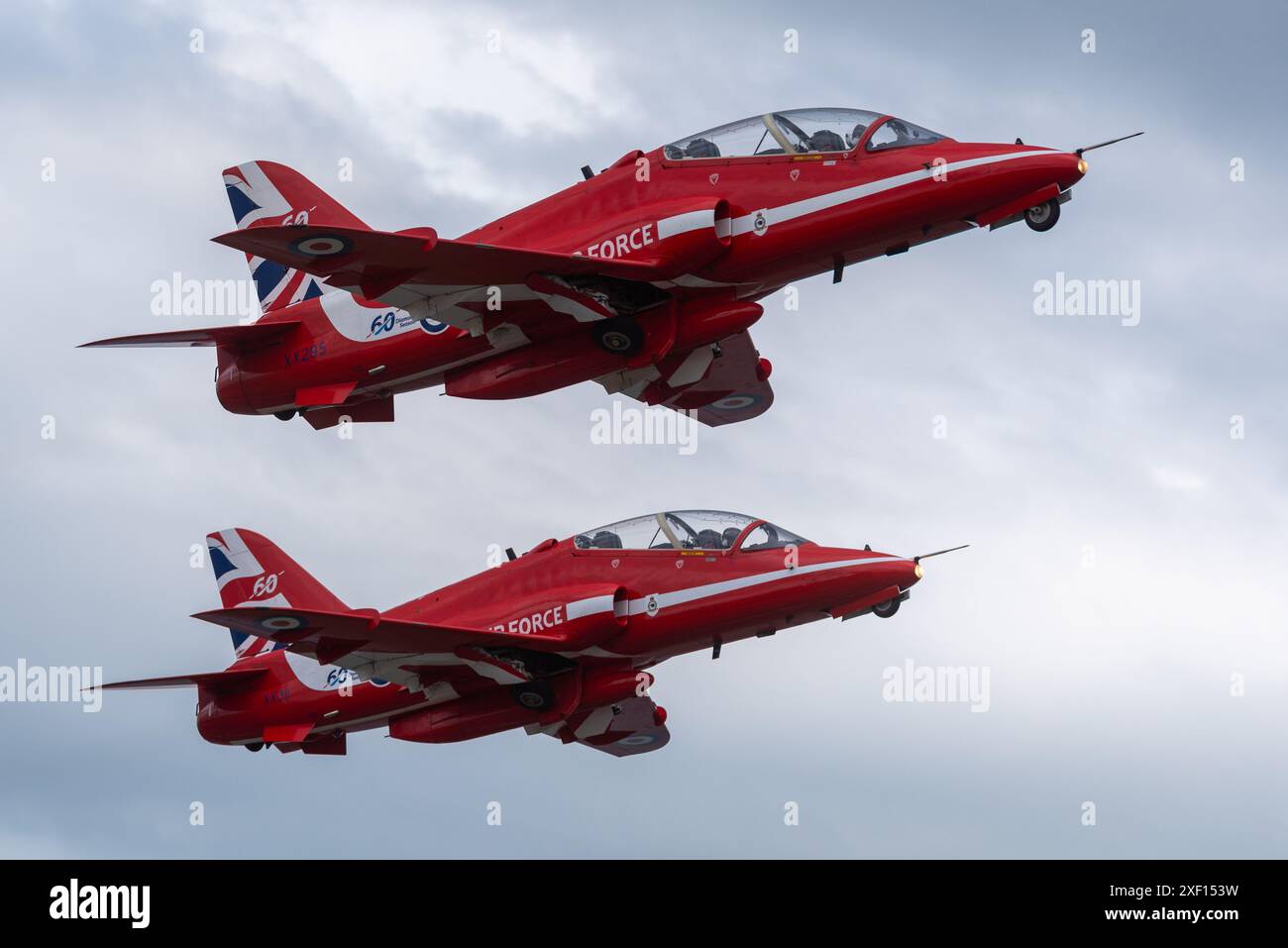 Royal Air Force Red Arrows display team using London Southend Airport ...