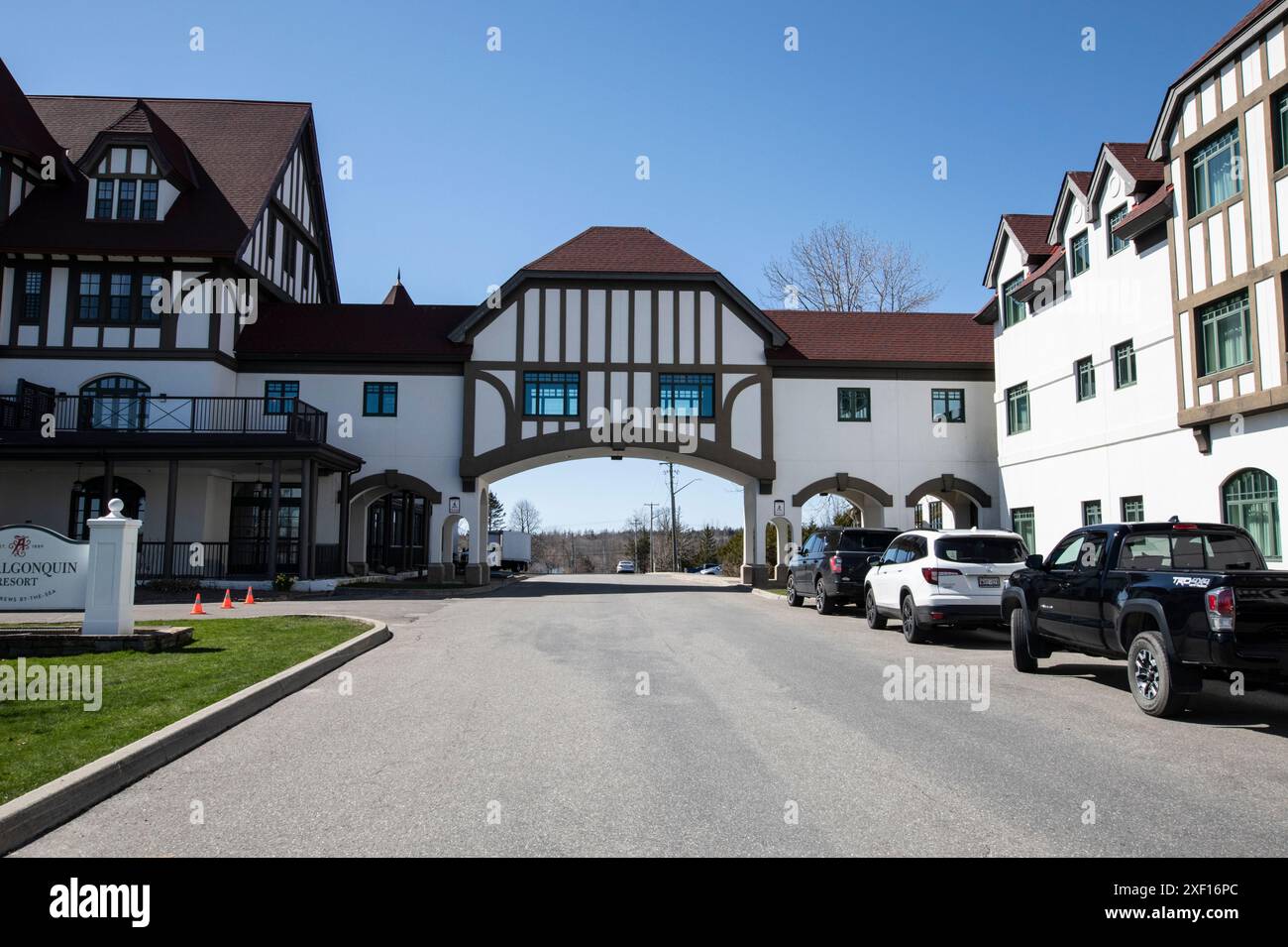 The historic Algonquin Resort in St. Andrews, New Brunswick, Canada ...
