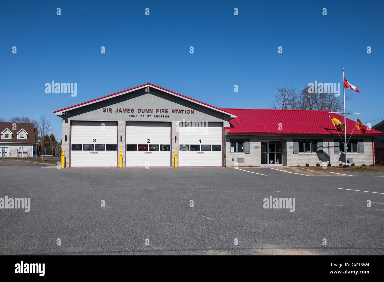 Sir James Dunn Fire Station on Reed Street in St. Andrews, New ...
