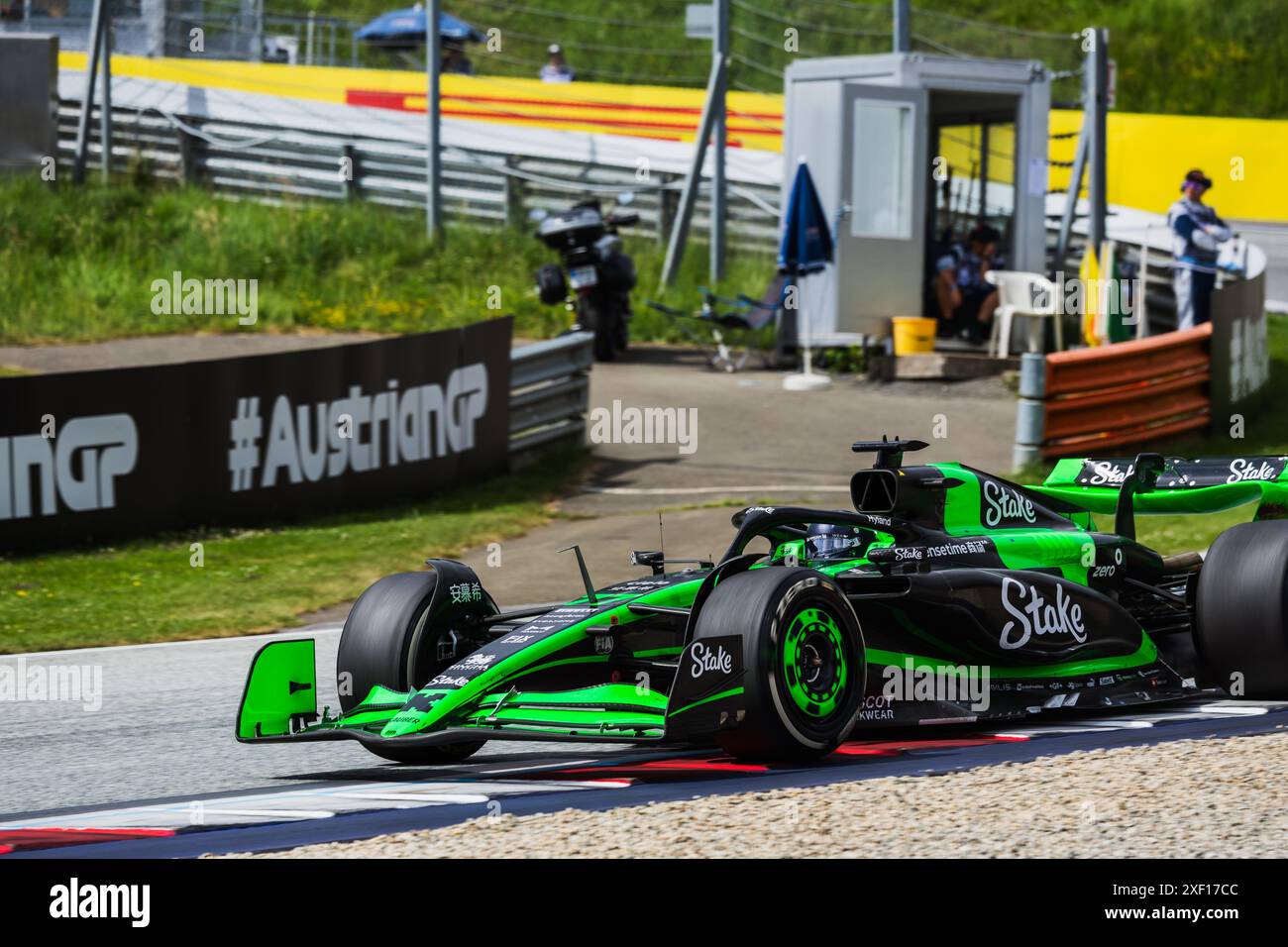 Red Bull Ring, Spielberg, Austria. 30.June.2024; Valtteri Bottas of ...