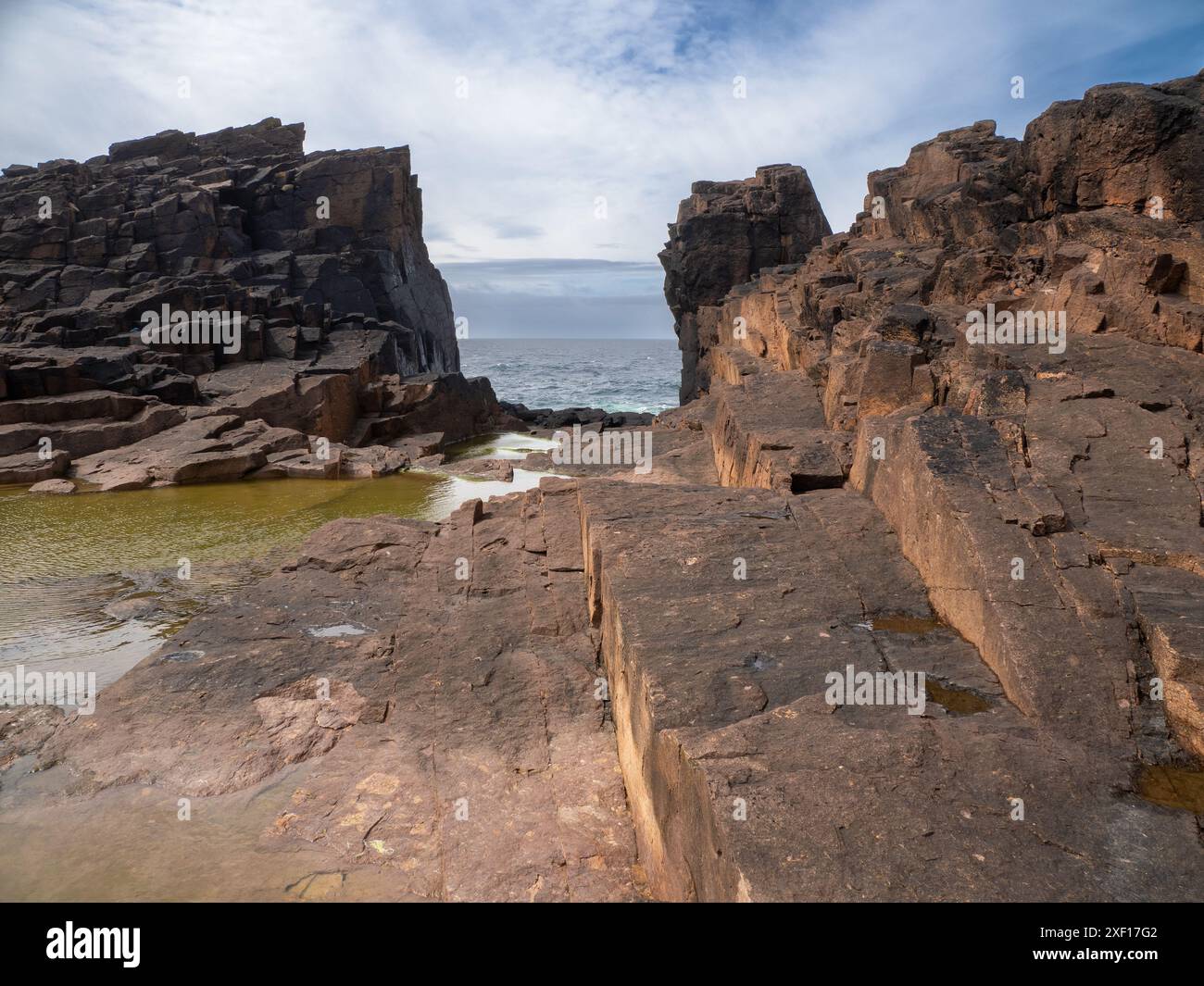 Da Grind o’ da Navir; a breathtaking natural amphitheatre carved out by ...