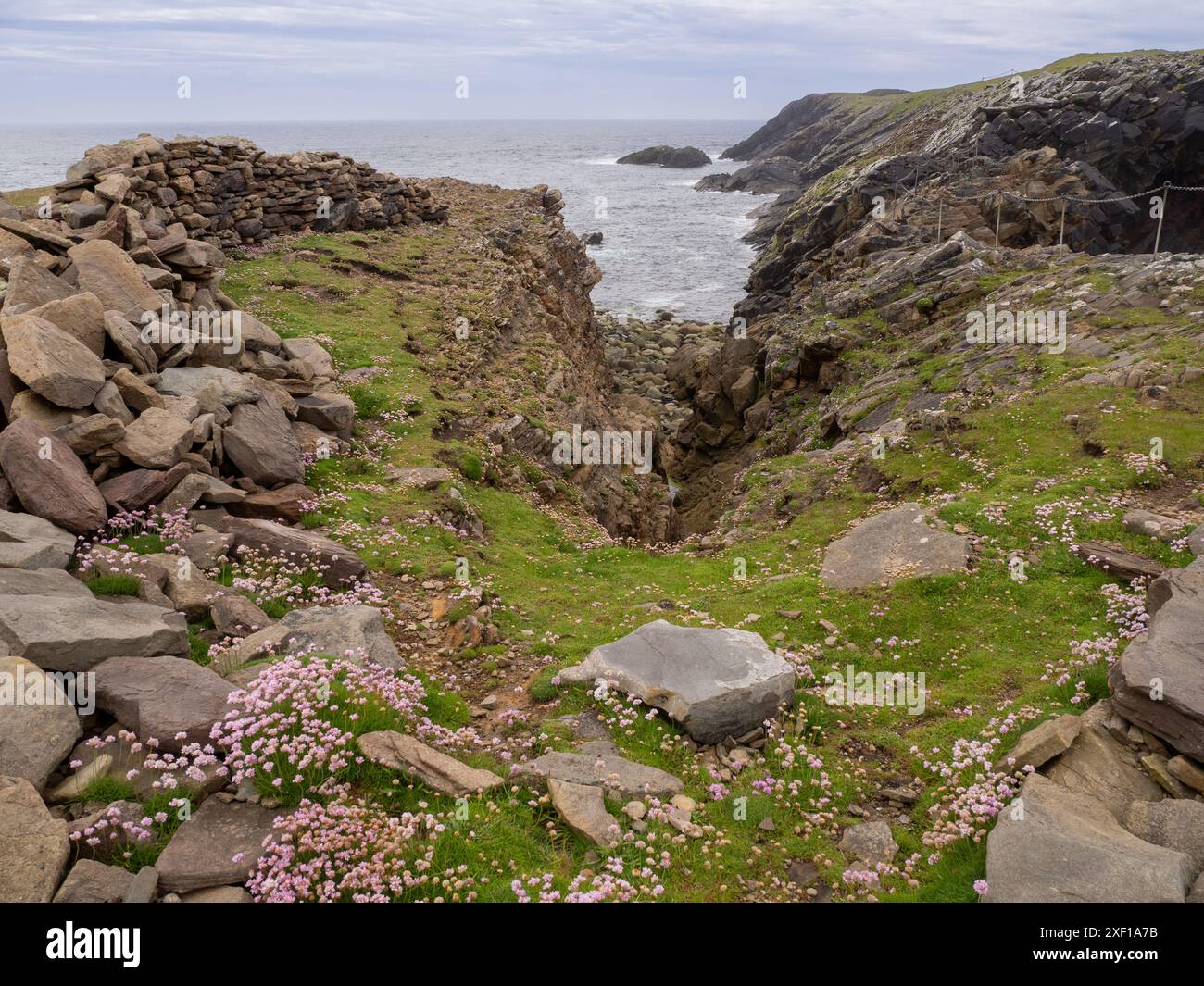 Ness of Burgi, Shetland, UK Stock Photo - Alamy