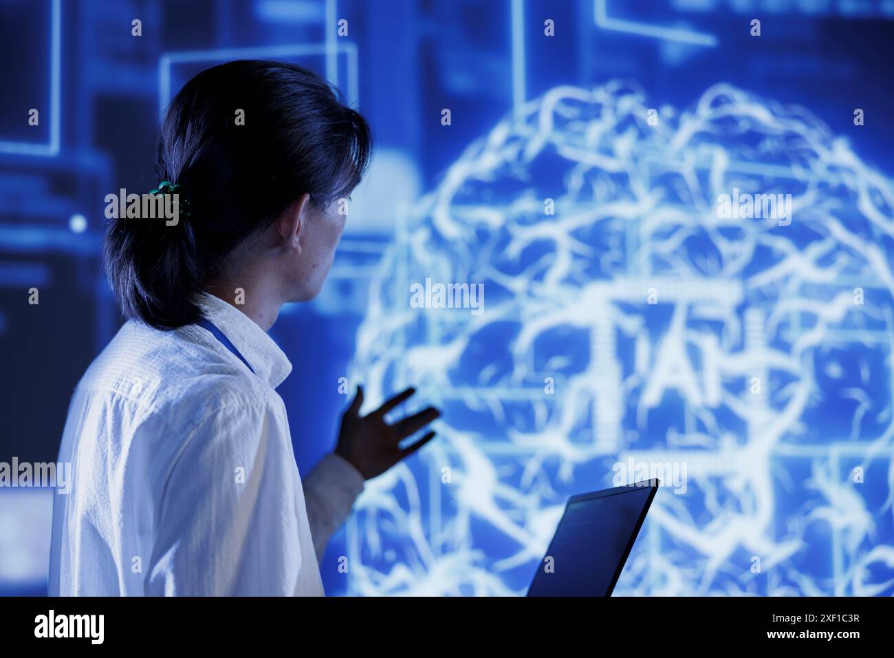 Ai trained model hi-res stock photography and images - Alamy