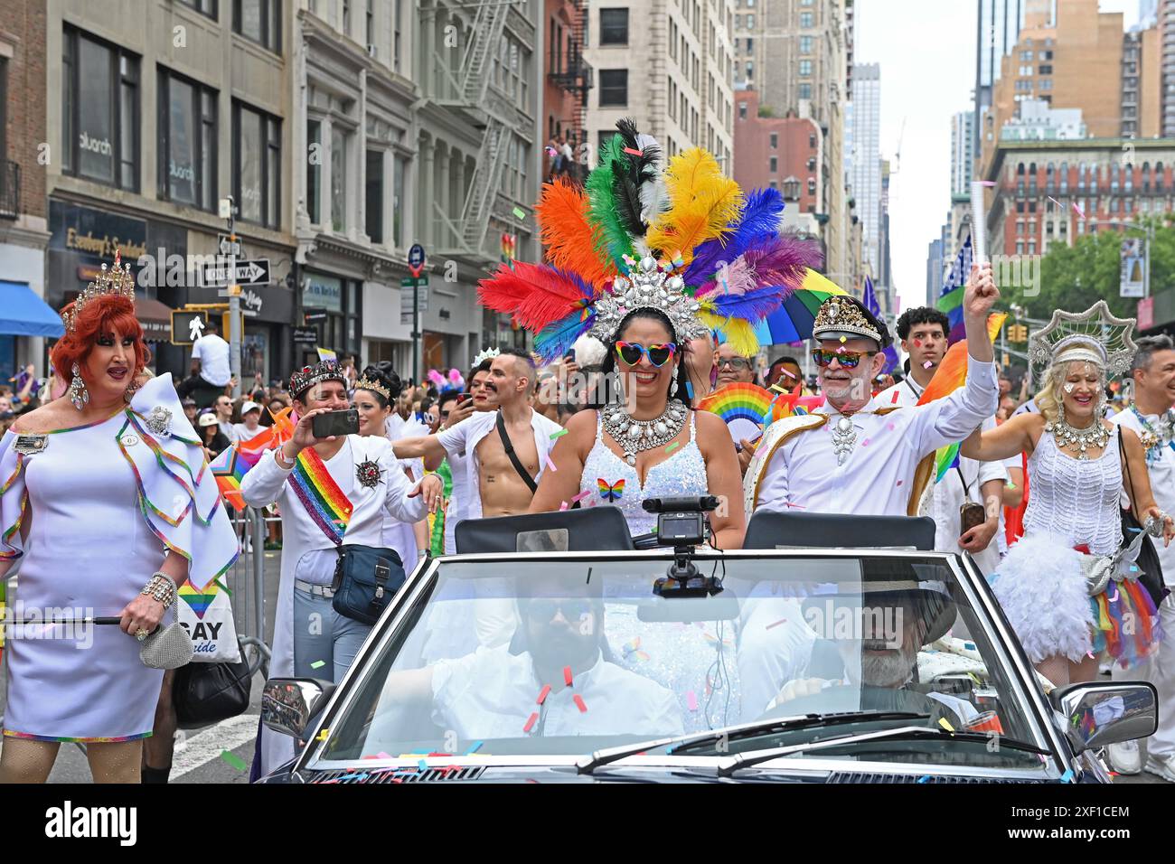 New York, New York, USA. 30th June, 2024. NYC Pride Parade 2024 takes ...
