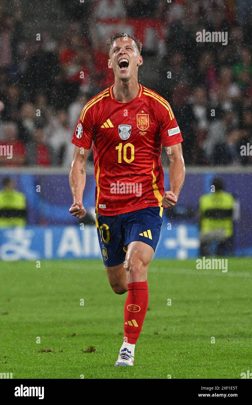 Cologne, Germany. 30 June, 2024. Dani Olmo of spain during the UEFA ...