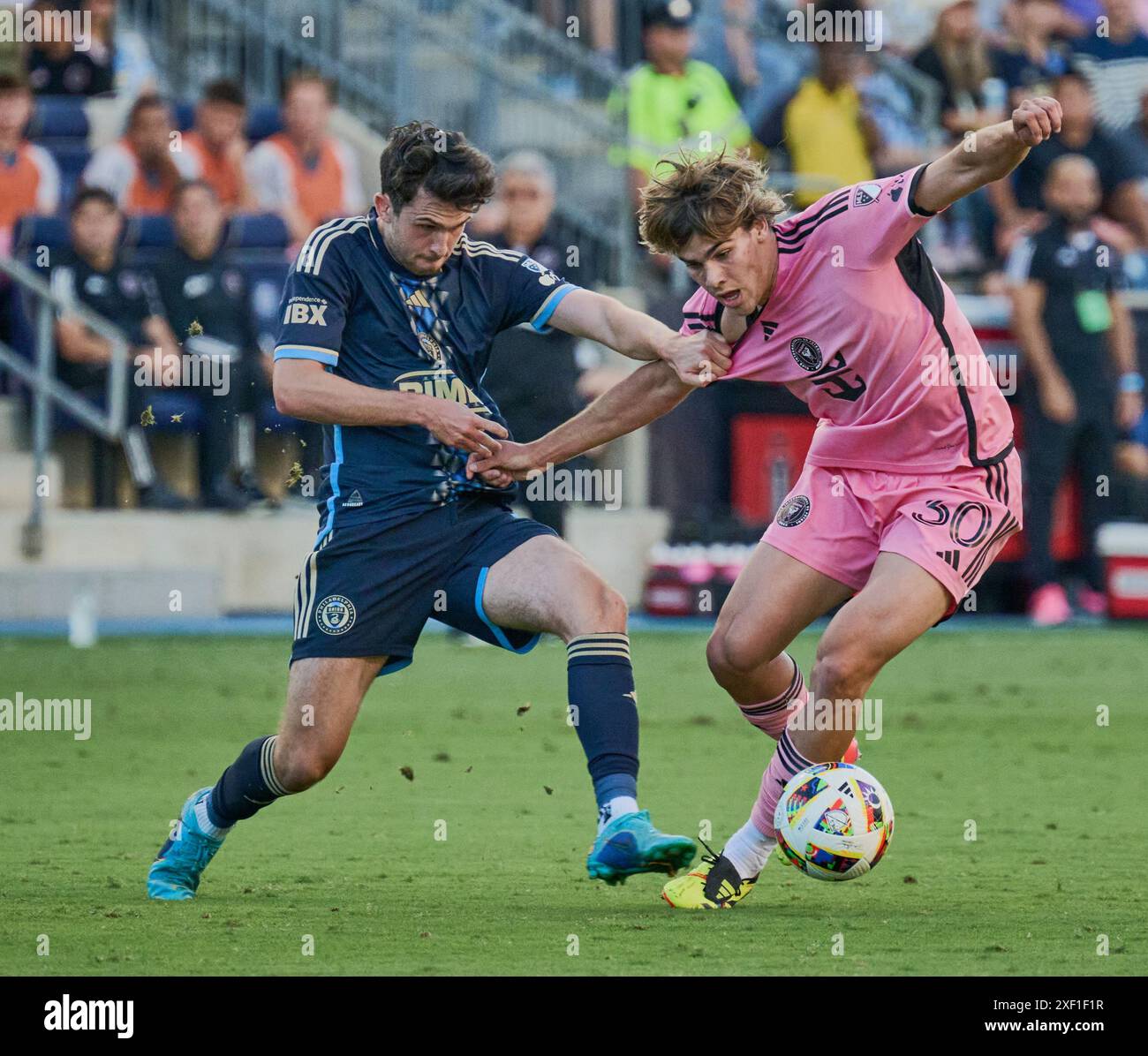 CHESTER, PA, USA - JUNE 15, 2024: MLS Match between Philadelphia Union ...