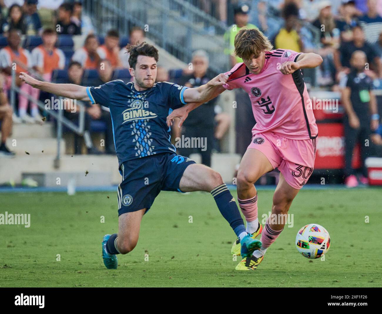 CHESTER, PA, USA - JUNE 15, 2024: MLS Match between Philadelphia Union ...