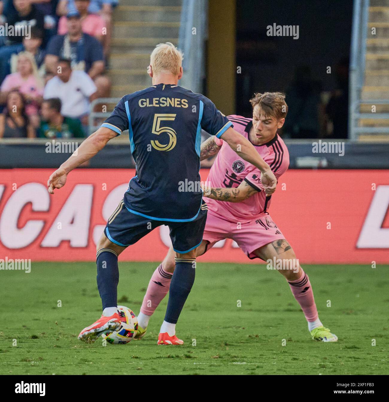 CHESTER, PA, USA - JUNE 15, 2024: MLS Match between Philadelphia Union ...