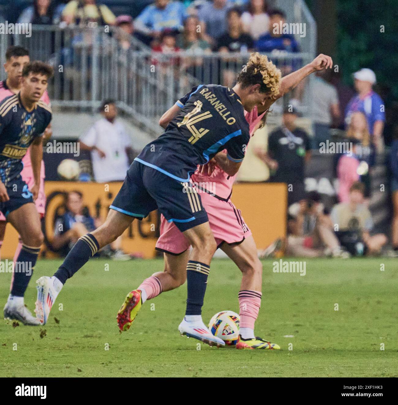 CHESTER, PA, USA - JUNE 15, 2024: MLS Match between Philadelphia Union ...