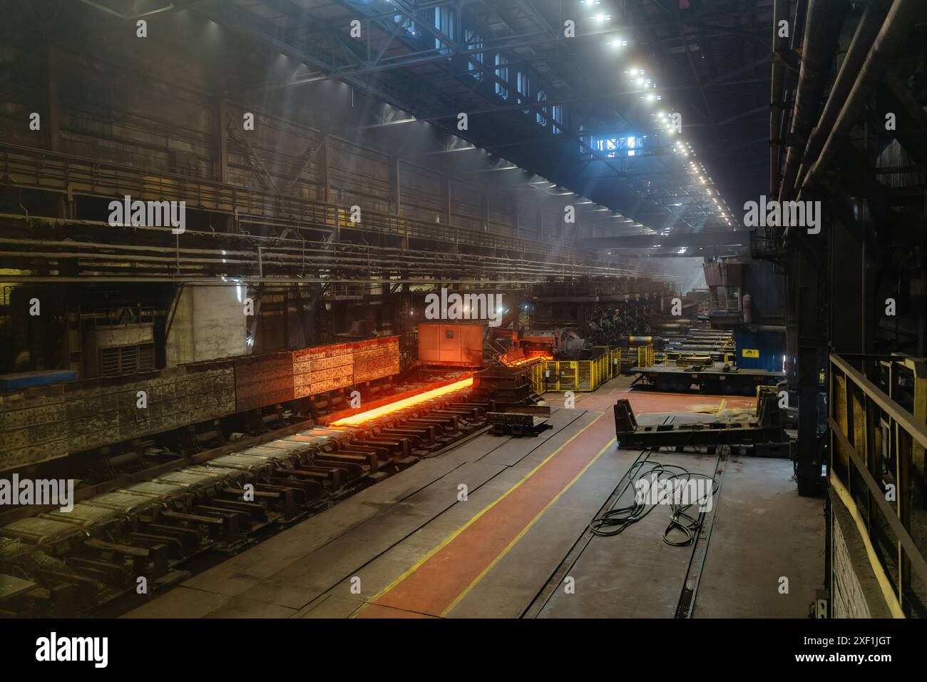 Hot slab on conveyor hi-res stock photography and images - Alamy