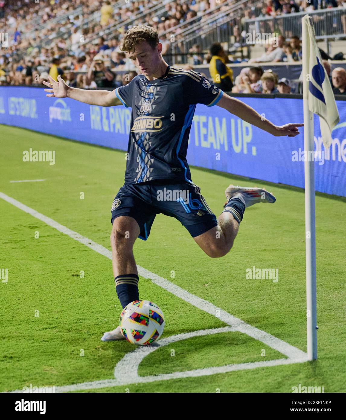 CHESTER, PA, USA - JUNE 15, 2024: MLS Match between Philadelphia Union ...
