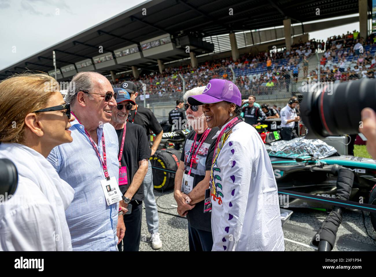 Spielberg, Austria, 30th Jun 2024, George Lucas, famous movie star ...