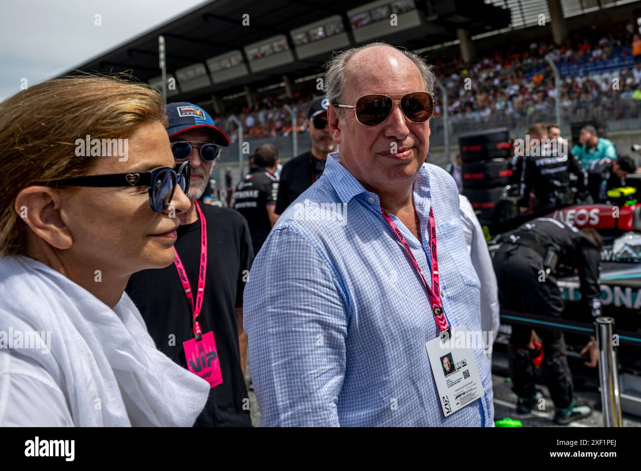 Spielberg, Austria, 30th Jun 2024, George Lucas, famous movie star ...