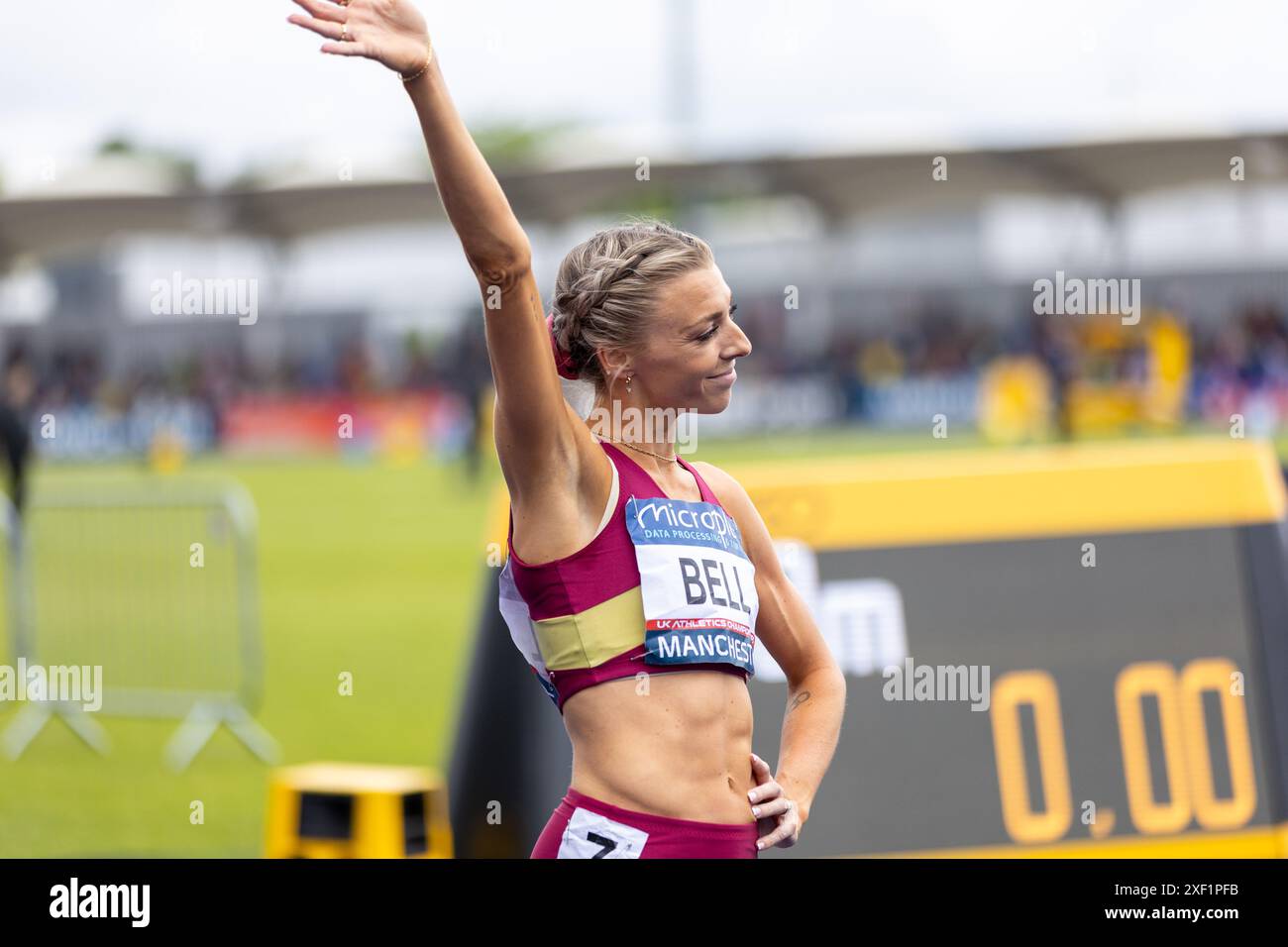 Alexandra bell start 800m final hi-res stock photography and images - Alamy