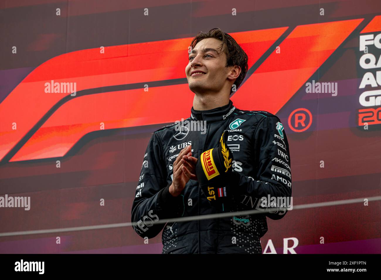 Spielberg, Austria, June 30, George Russell, from the United Kingdom ...