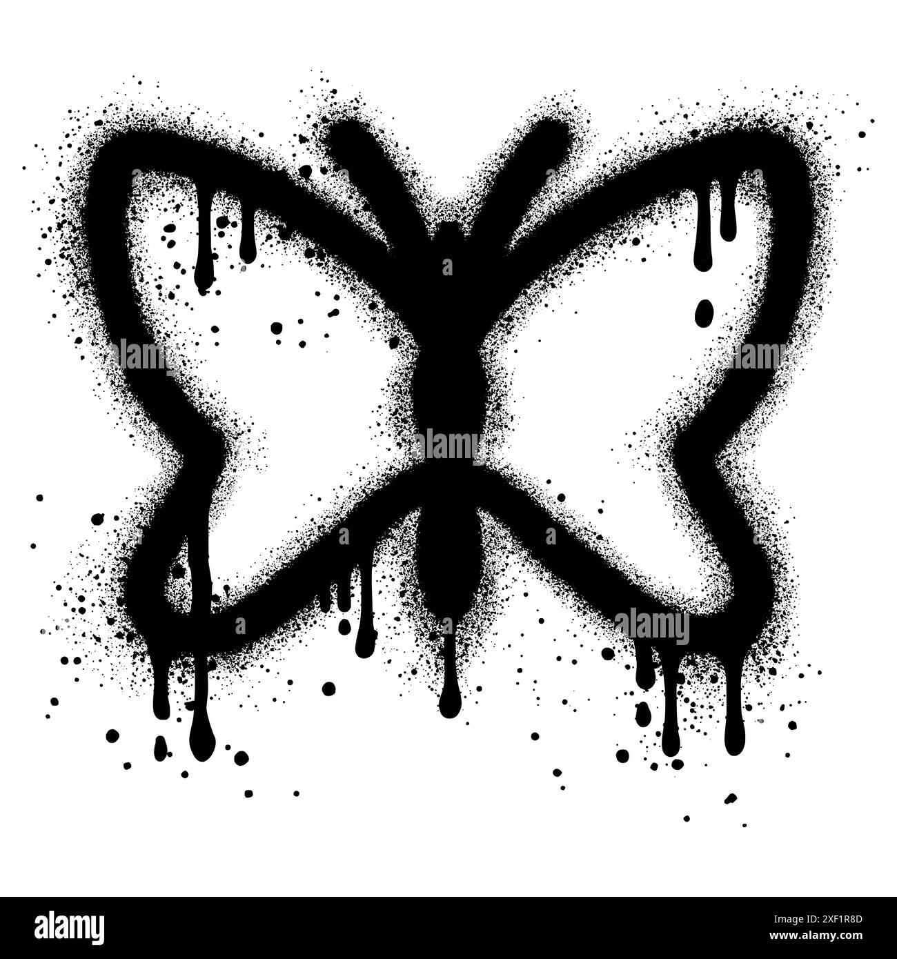 Graffiti slogan Cut Out Stock Images & Pictures - Alamy