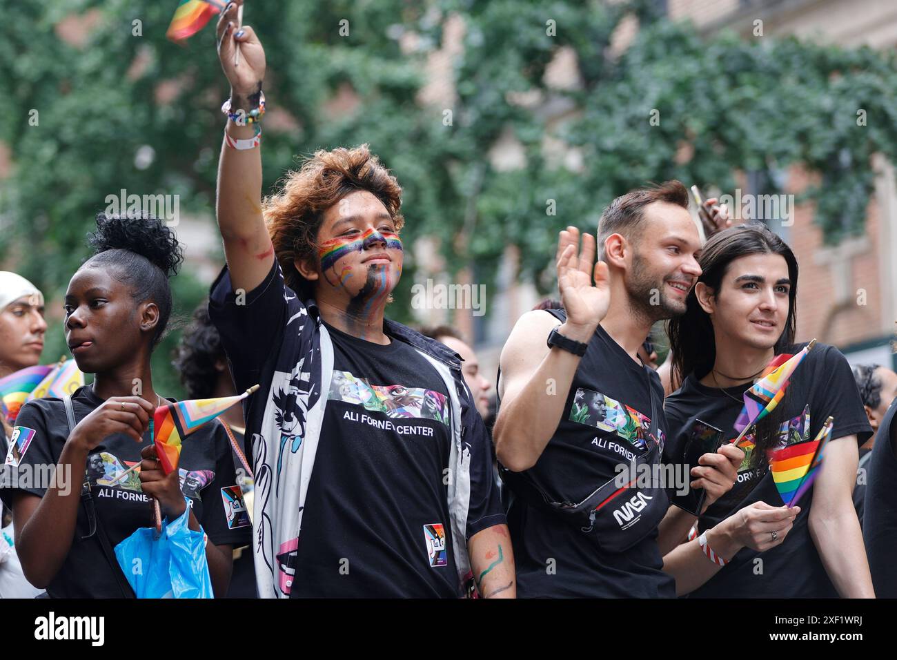 New York, USA, June 30, 2024 - Thousands of people marched in the New ...