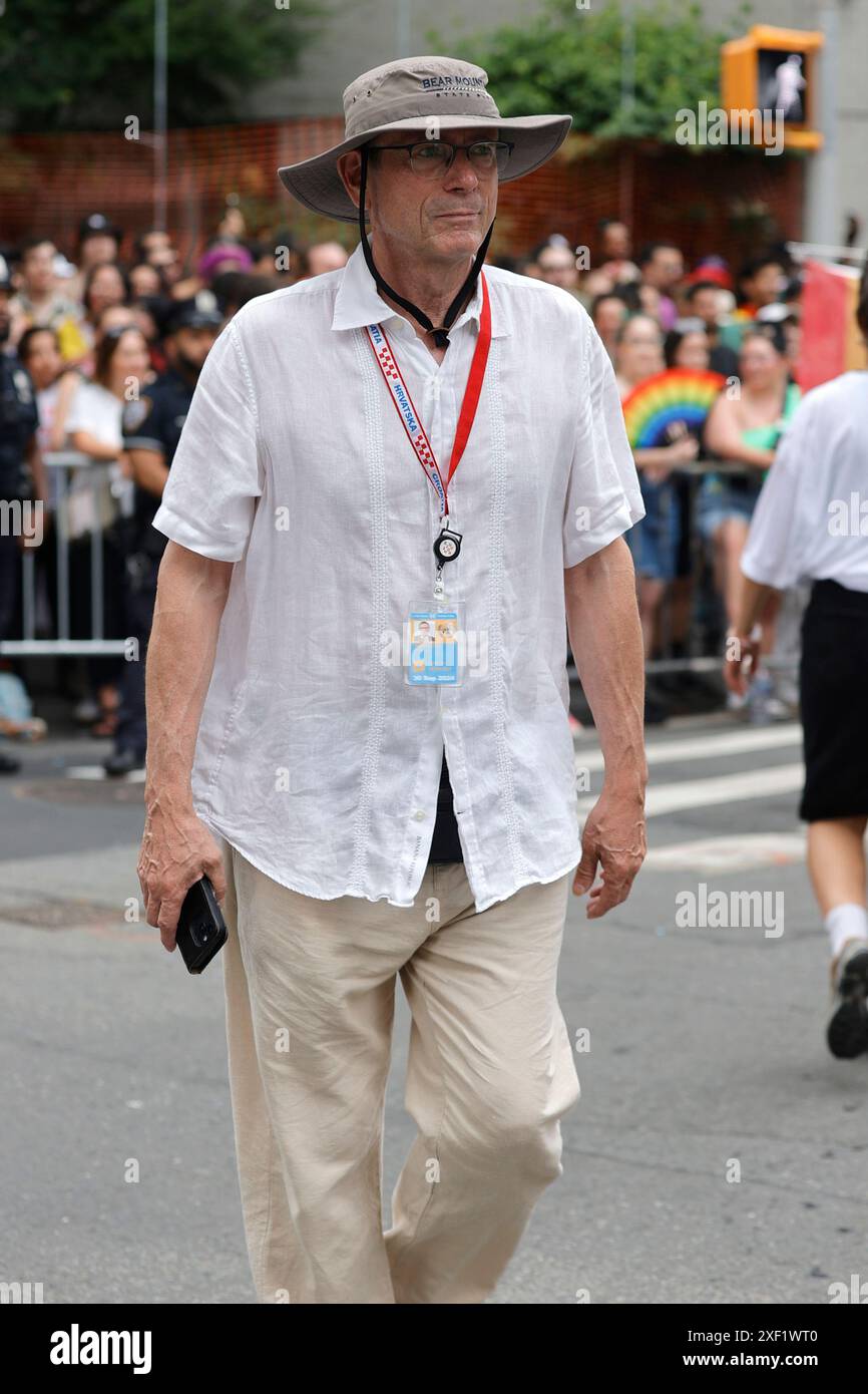 New York, USA, June 30, 2024 - Ivan Simonovic Ambassador of the Republic of Croatia to the ...