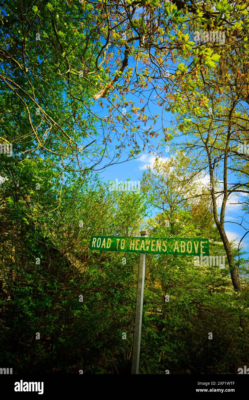 A street sign for a real road located in the state of North Carolina in ...