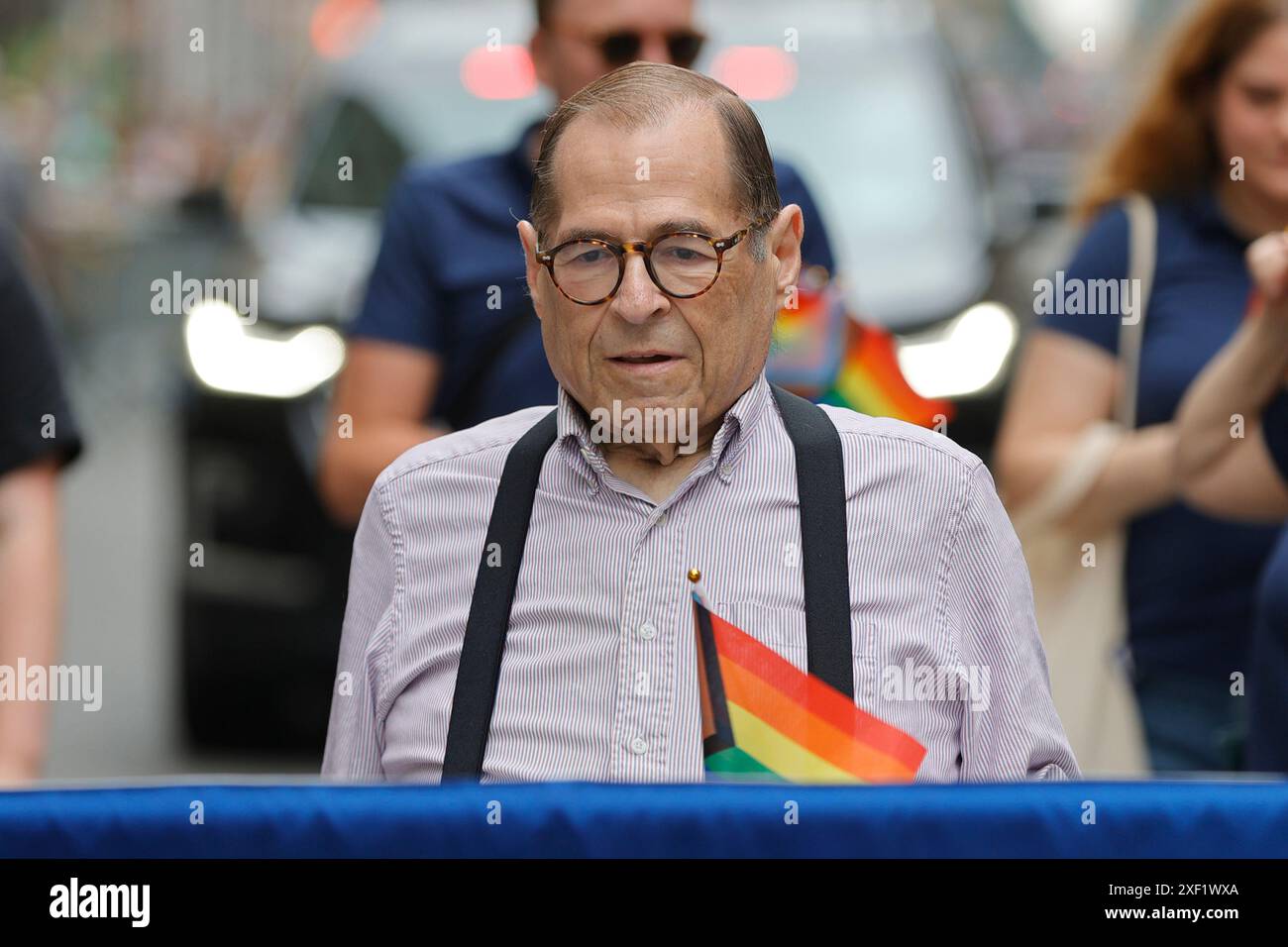 New York, USA, June 30, 2024 - Senator Jerry Nadler and Thousands of ...