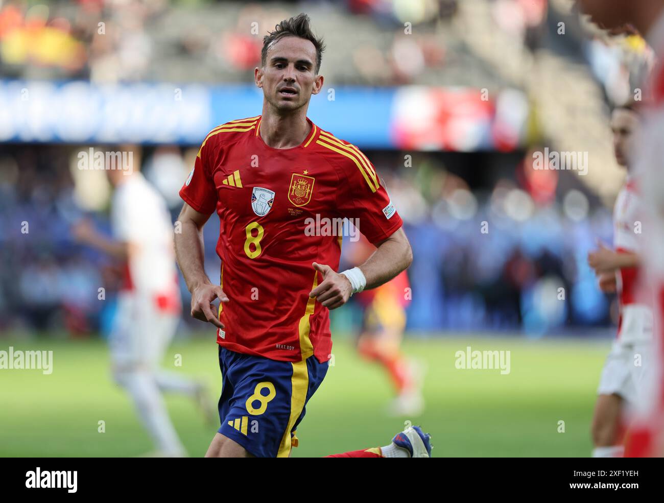 Berlin, Germany - June 15, 2024: Fabian Ruiz of Spain in action during ...