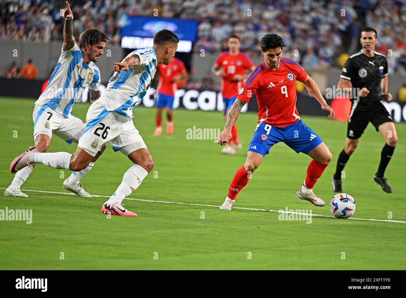 25th June 2024: Hard Rock Stadium, Miami, Florida, USA; Copa America International football ...