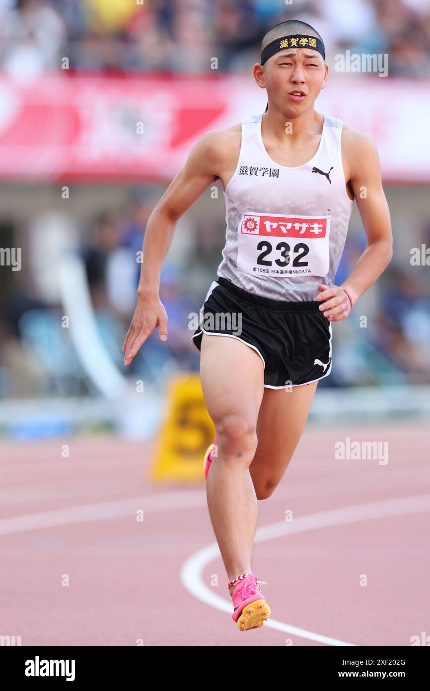 Denka Big Swan Stadium, Niigata, Japan. 29th June, 2024. Ko Ochiai, JUNE 29, 2024 - Athletics ...