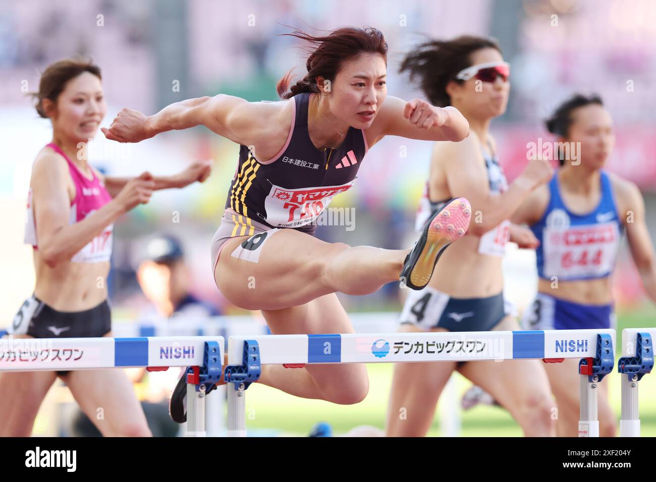 Denka Big Swan Stadium, Niigata, Japan. 29th June, 2024. Mako Fukube, JUNE 29, 2024 - Athletics ...