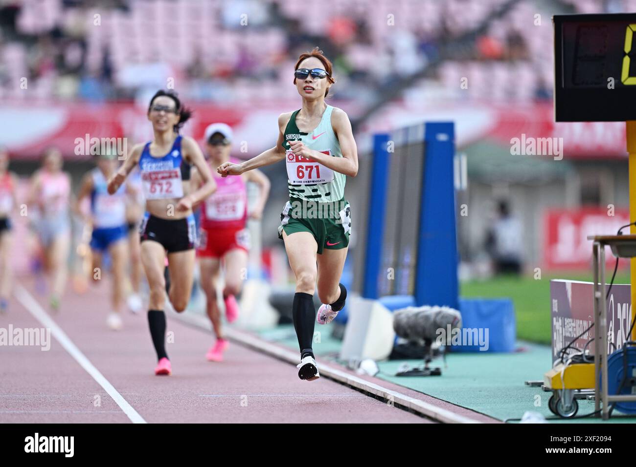 Niigata, Japan. Japan. Credit: MATSUO. 29th June, 2024. Yuma Yamamoto ...