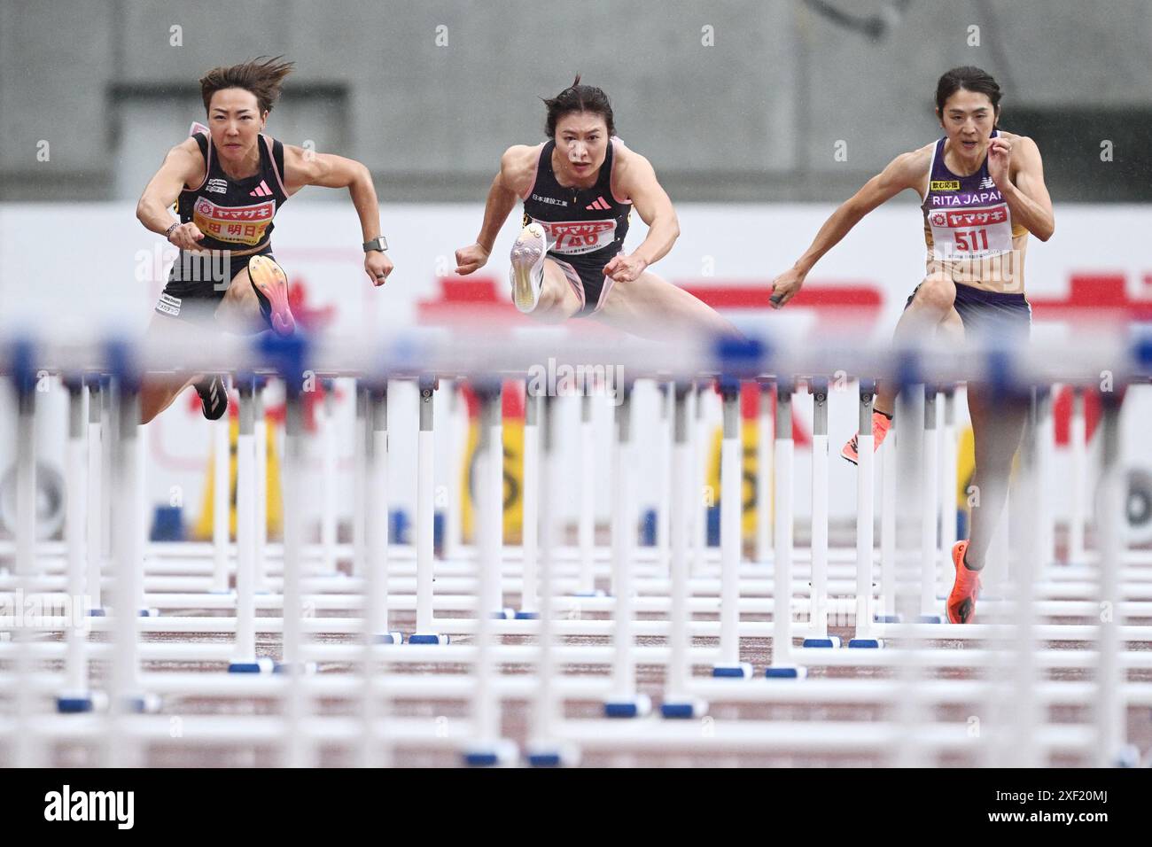 Niigata, Japan. Japan. Credit: MATSUO. 30th June, 2024. (L-R) Asuka ...
