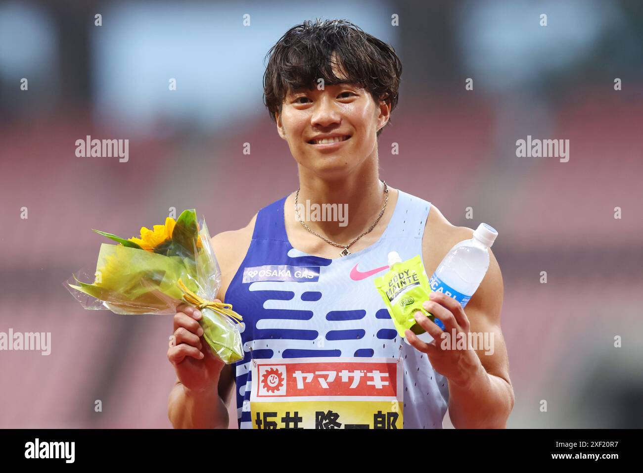 Denka Big Swan Stadium, Niigata, Japan. 30th June, 2024. Ryuichiro ...