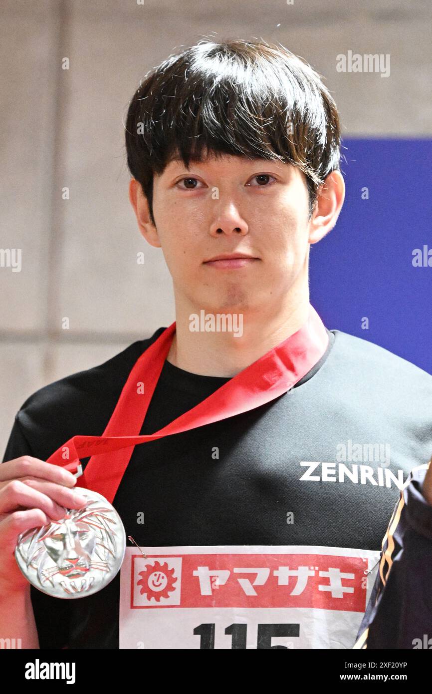 Niigata, Japan. Japan. Credit: MATSUO. 30th June, 2024. Shunya Takayama Athletics : The 108th ...