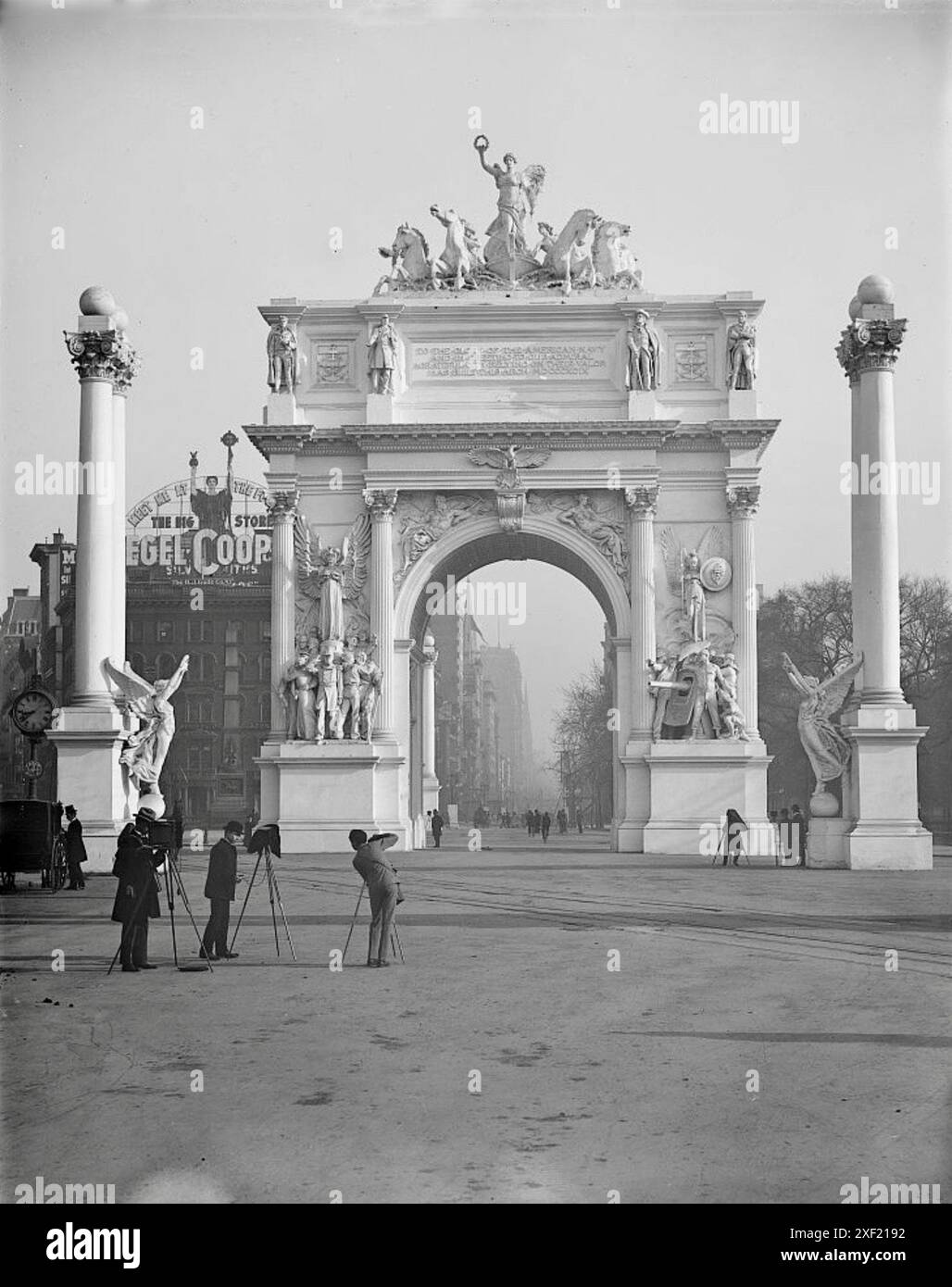 New york city nyc ny usa us vintage old historic hi-res stock ...