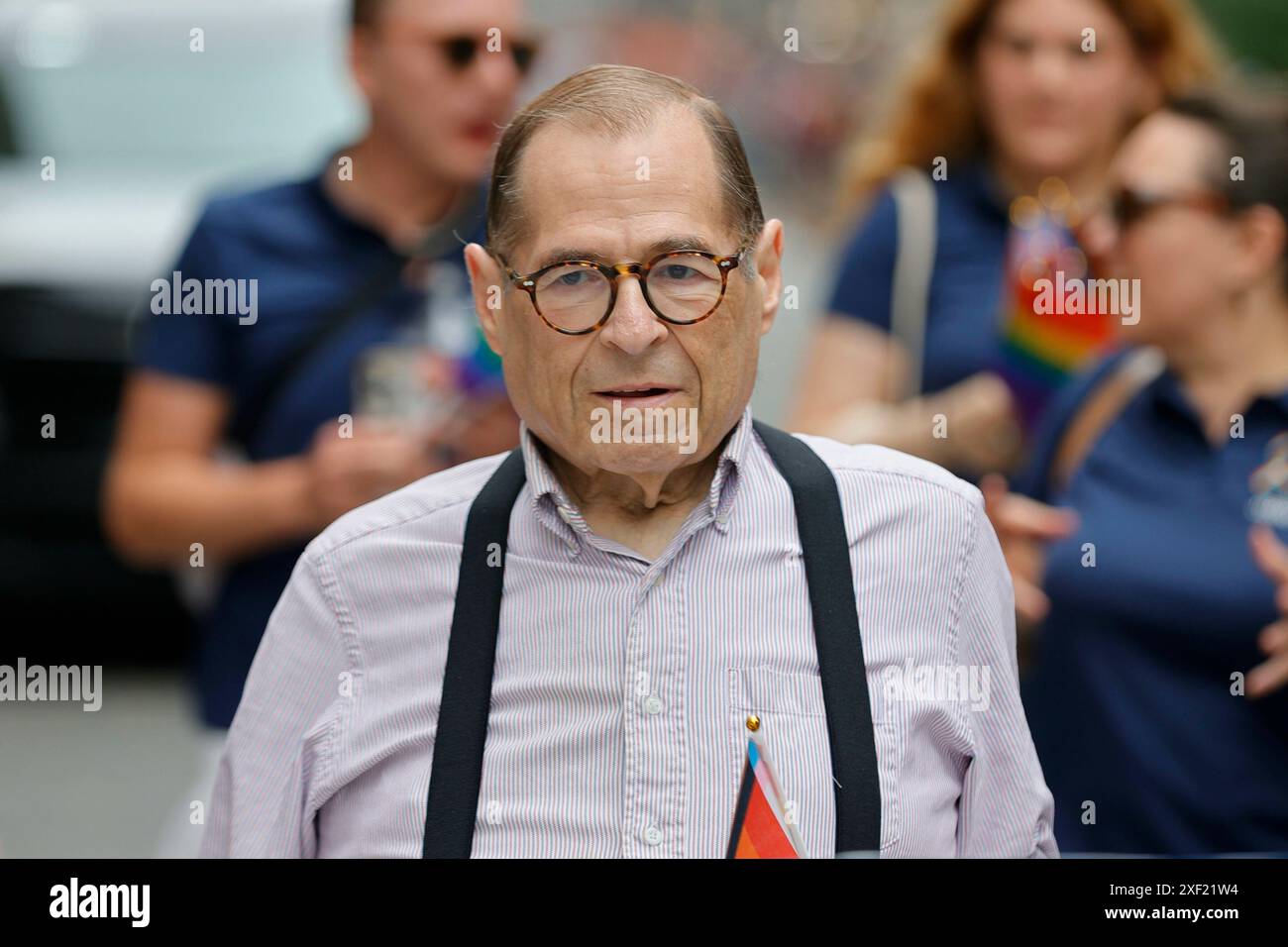 New York, USA, June 30, 2024 - Senator Jerry Nadler and Thousands of ...