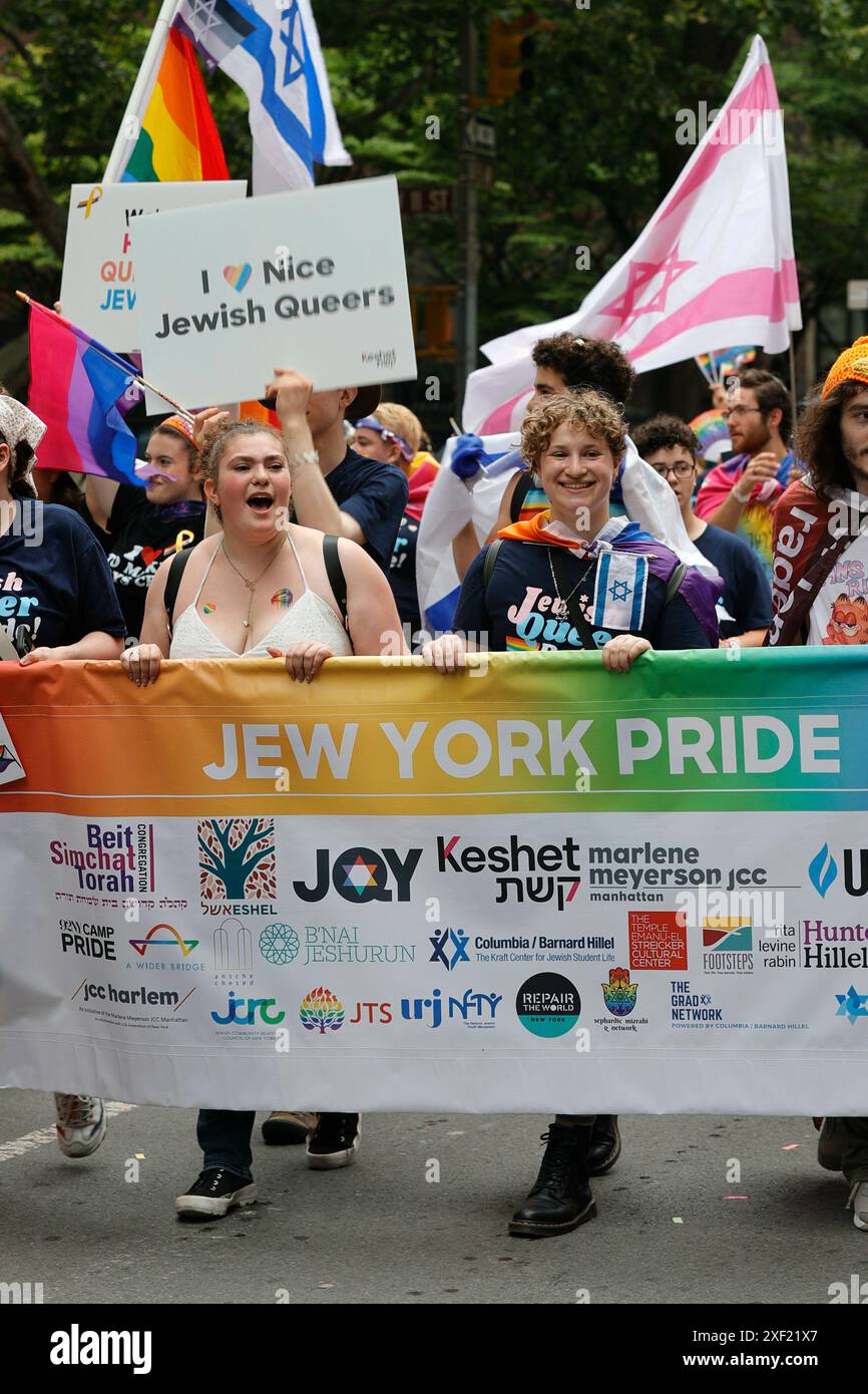 New York, USA, June 30, 2024 - Thousands of people marched in the New ...