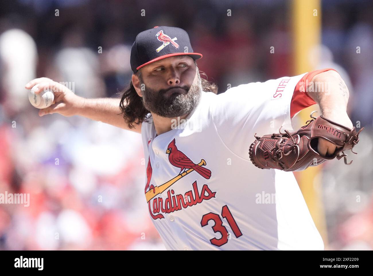 St. Louis, United States. 30th June, 2024. St. Louis Cardinals starting ...