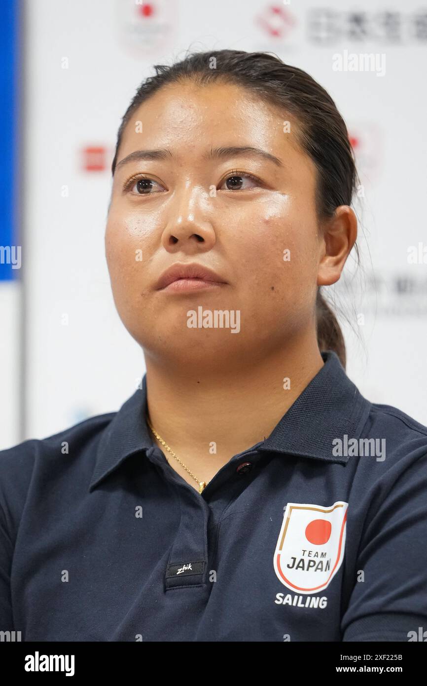 Tokyo, Japan. 28th June, 2024. Misaki Tanaka (JPN) Sailing : Japan ...