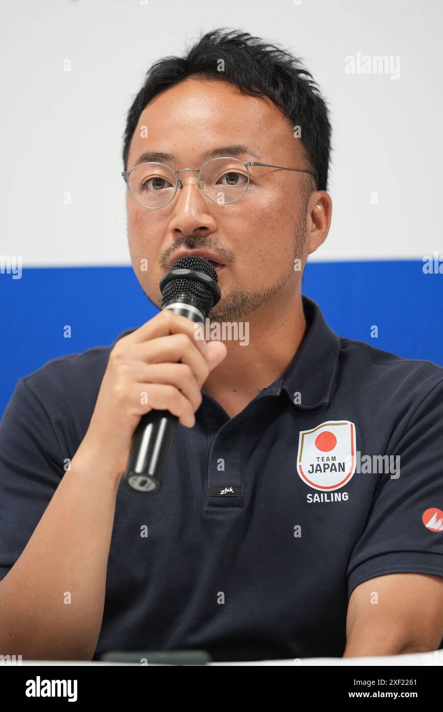 Tokyo, Japan. 28th June, 2024. Takafumi Miyamoto Sailing : Japan ...