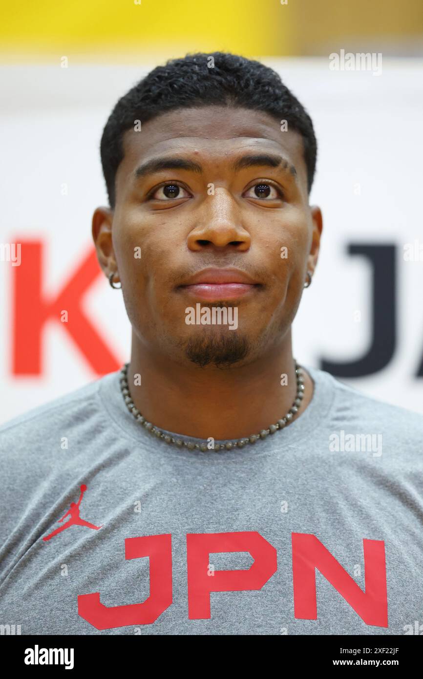 Tokyo, Japan. 29th June, 2024. Rui Hachimura (JPN) Basketball : Japan Men's national team ...