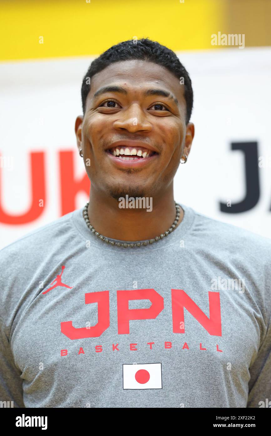Tokyo, Japan. 29th June, 2024. Rui Hachimura (JPN) Basketball : Japan Men's national team ...