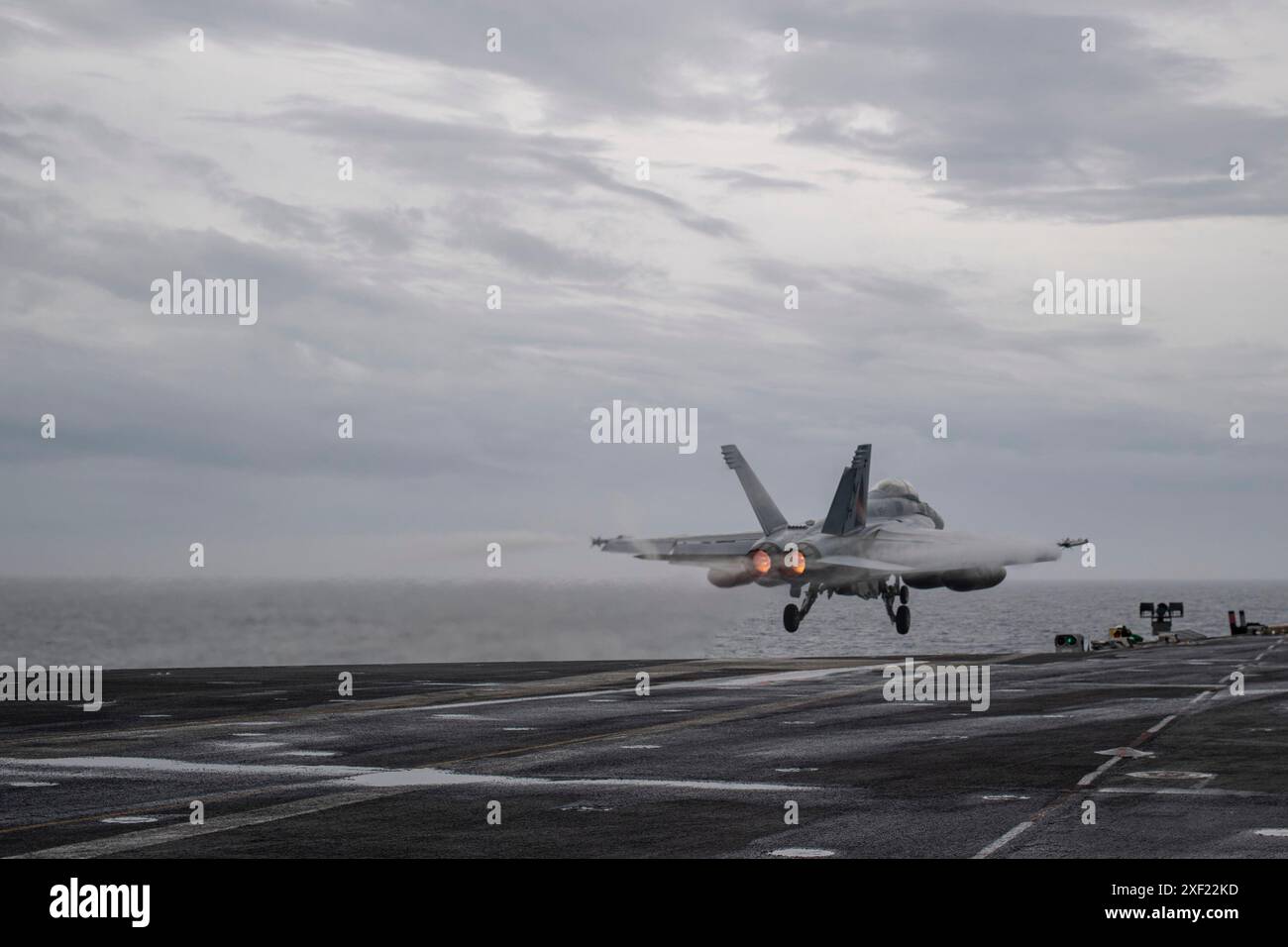 EAST CHINA SEA (June 28, 2024) An F/A-18F Super Hornet, assigned to the ...