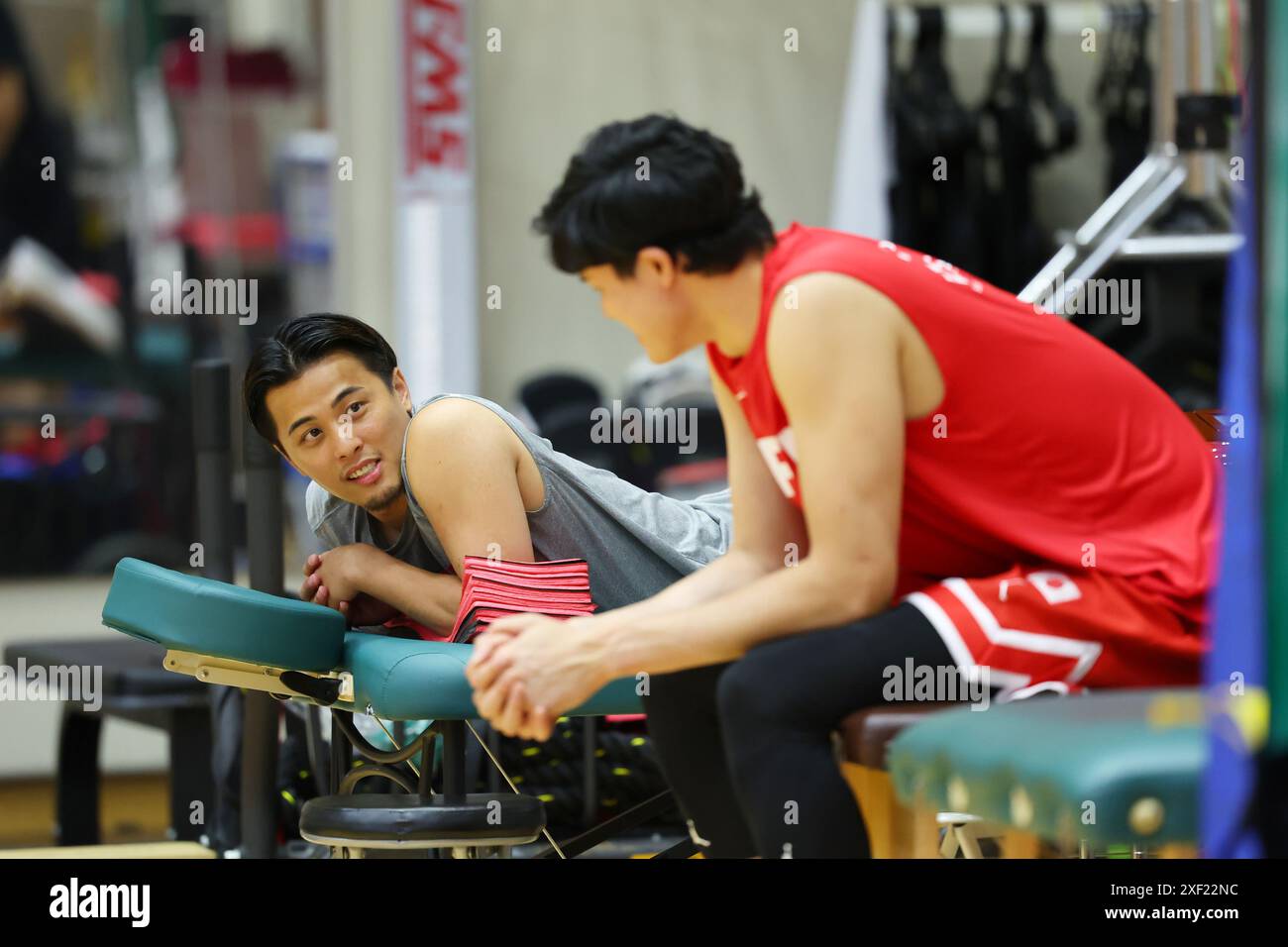 Tokyo, Japan. 29th June, 2024. (L-R) Yuki Togashi, Yuta Watanabe (JPN ...