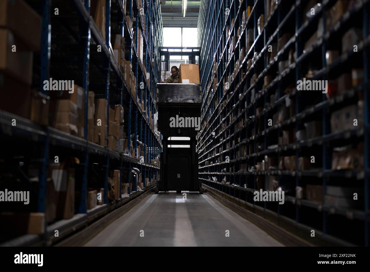 U.S. Air Force Senior Airman Genesis Castro, a material management ...