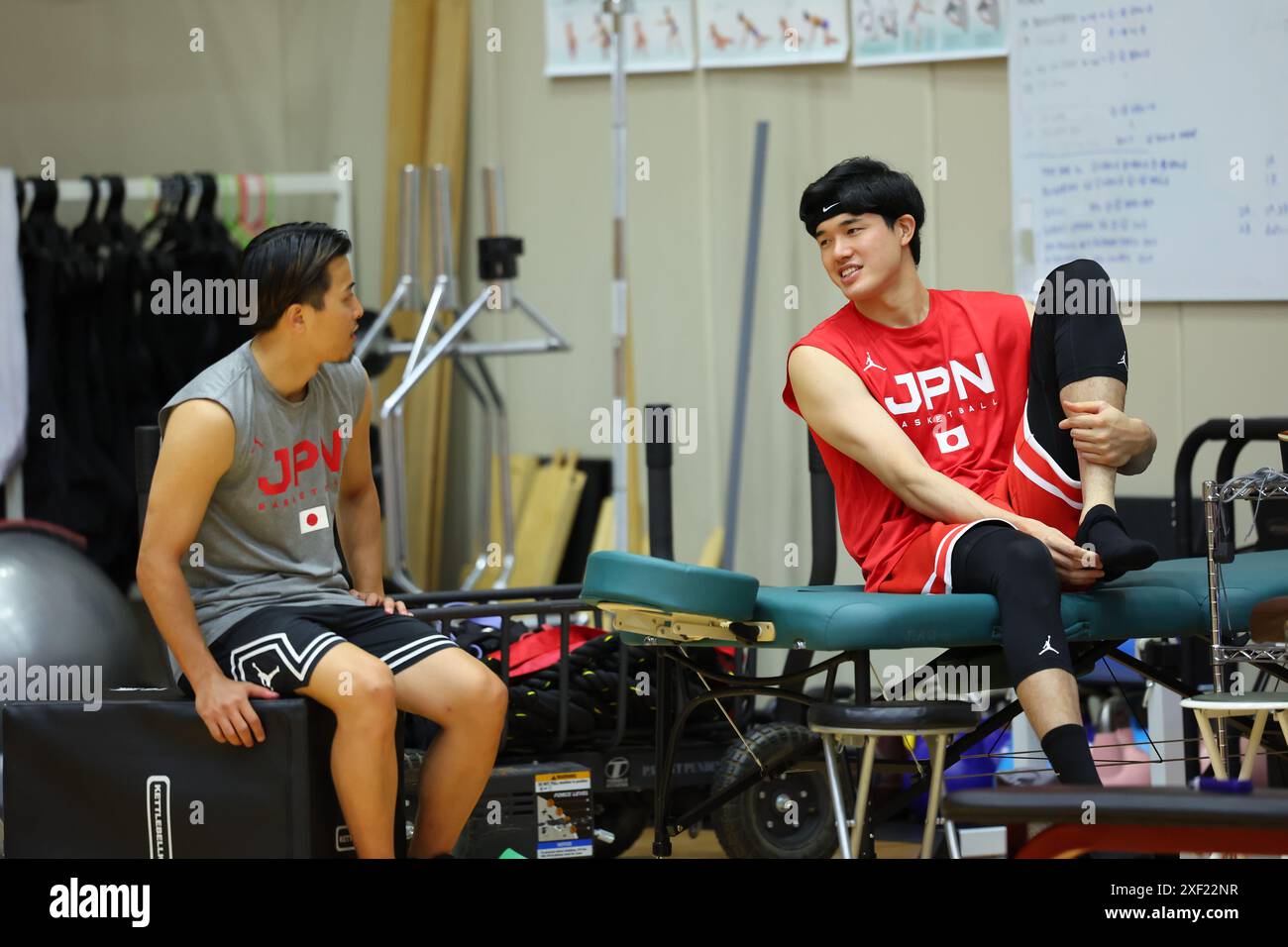 Tokyo, Japan. 29th June, 2024. (L-R) Yuki Togashi, Yuta Watanabe (JPN ...